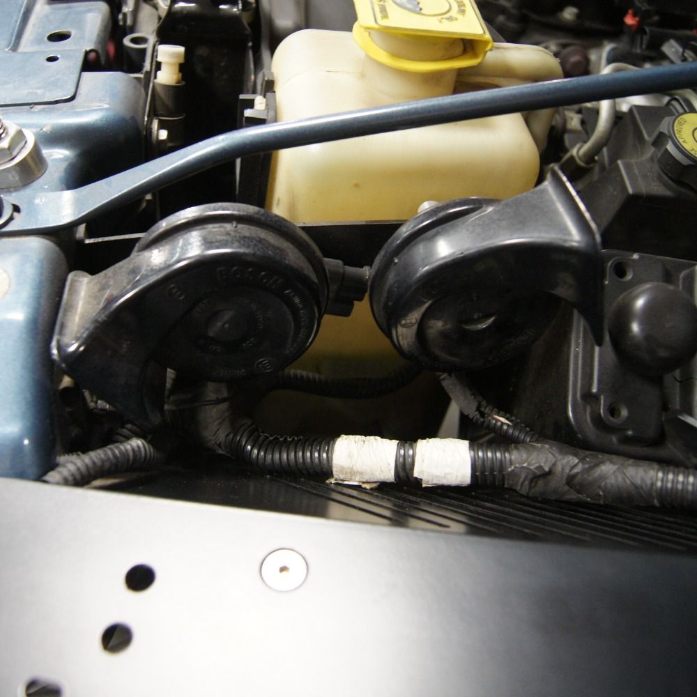 Nemesis TJ TJU LJ Aluminum Horn Mount Jeep Wrangler Aluminum Body Armor